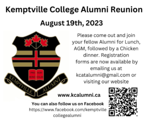 Kemptville College Alumni Reunion | Ontario Landowners Association